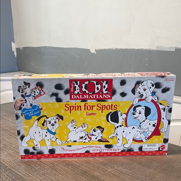 Mattel | Toys | 1 Dalmatians Spin For Spots Game | Poshmark